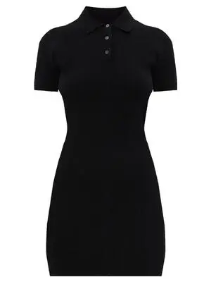 Alexander Wang Wool Bodycon Dress - Black - 55% Off | Editorialist