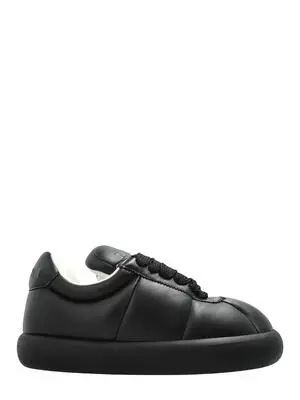 Marni Leather Sneakers - Black