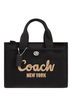 Coach Shoulder Bag With Logo - Black