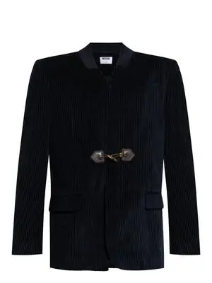 Moschino Pinstripe Blazer - Navy Blue