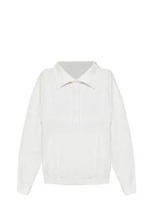 MAISON MARGIELA Stand Collar Sweatshirt - White