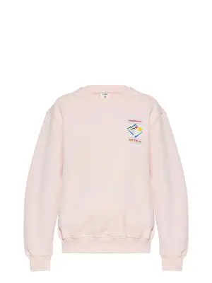 Casablanca Sweatshirt With Geometric Print - Pink