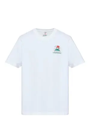 Casablanca T-shirt With Logo - White