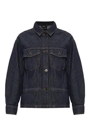 ALLSAINTS Denby Denim Jacket - Navy Blue
