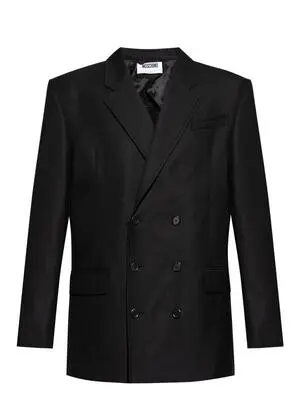 Moschino Wool Blazer - Black