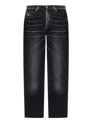 Moschino Straight-leg Jeans - Black