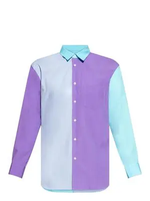 Comme Des Garçons Cotton Shirt With Pocket - Multicolour