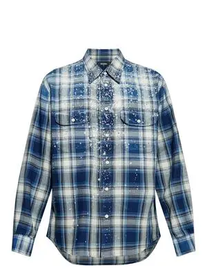 DSQUARED2 Shirt With Appliqués