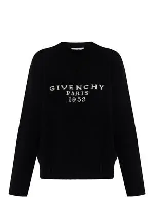 Givenchy Logo Sweater - Black