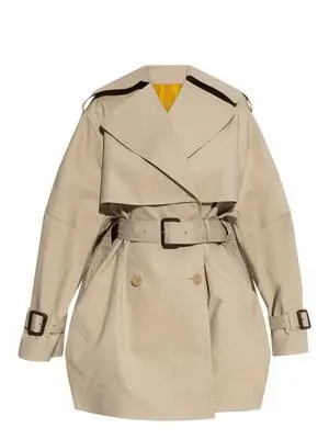 GIVENCHY Double-Breasted Belted Trench Coat