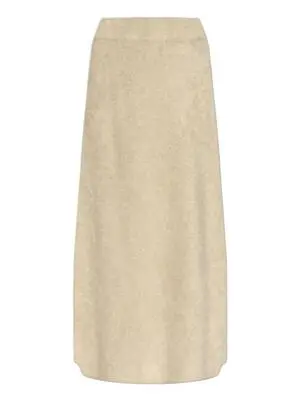 LISA YANG Cashmere Asta Skirt - Beige