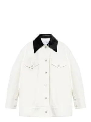Givenchy Insulated Denim Jacket - White