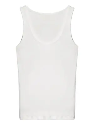 TOTÊME Pinstripe Tank Top - White
