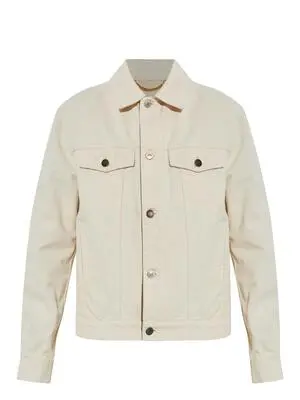 Moschino Denim Trucker Jacket - Cream