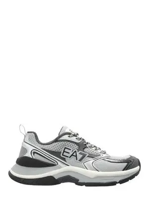 Emporio Armani Logo Sneakers - Grey