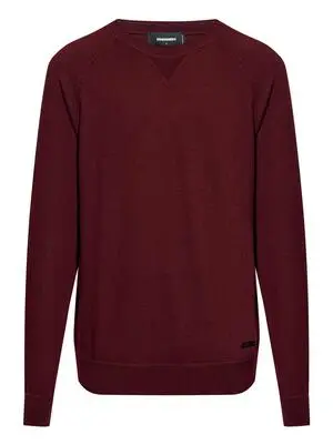 Dsquared2 Wool Sweater - Burgundy
