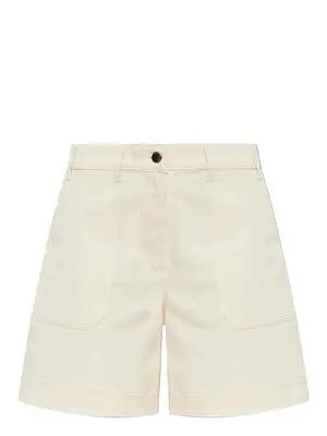 Moncler Shorts With Pockets - Cream