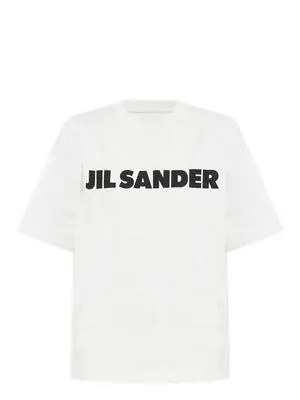 JIL SANDER Logo T-shirt - Grey