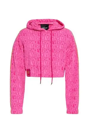 Versace Monogrammed Hoodie - Pink