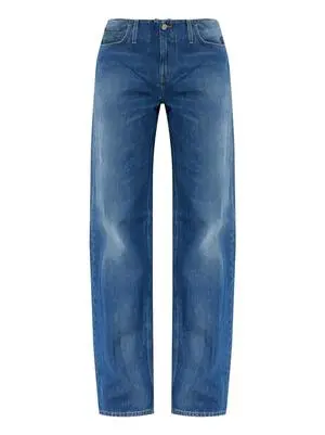 Acne Studios Jeans With Logo Patch - Blue