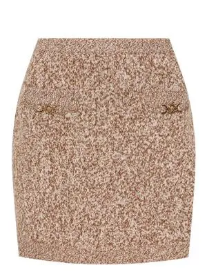 VERSACE Skirt With Wool Trim