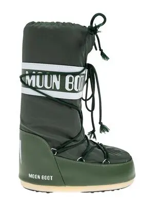 Moon Boot Icon Nylon Snow Boots - Green