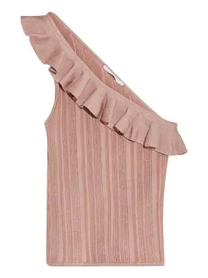 Zimmermann Lurex-thread Top - Pink
