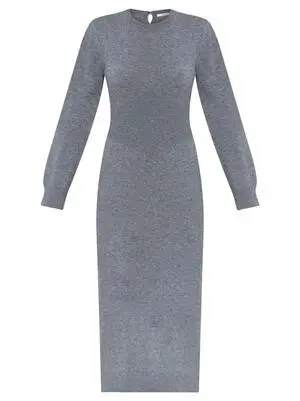 Givenchy Cashmere Midi Dress - Grey