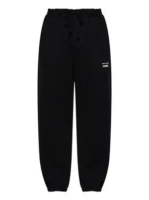 Comme Des Garçons Sweatpants With Printed Logo - Black