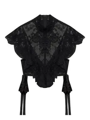 Zimmermann Lace Top - Black