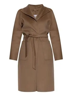 Max Mara Lilia Cashmere Coat - Brown