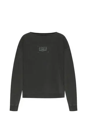 MAISON MARGIELA Vintage Effect Sweatshirt - Grey