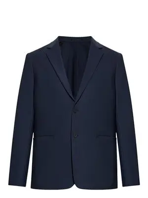 Theory Blazer With Open Lapels - Navy Blue