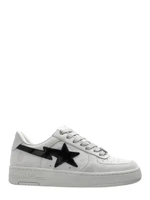 A BATHING APE Bapesta Logo Sneakers - White