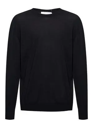 JIL SANDER Wool Sweater - Black