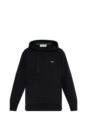 Lacoste Sweatshirt With Logo Patch - Navy Blue