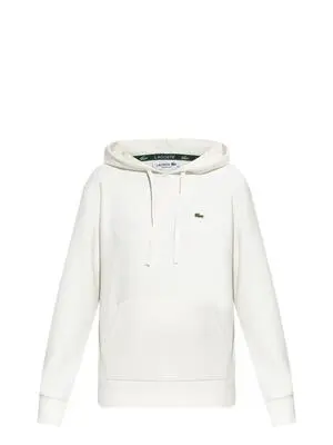 Lacoste Sweatshirt With Logo Patch - White