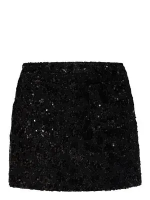 IRO PARIS Opina Sequin Skirt - Black