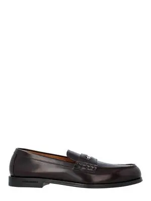Dsquared2 Leather Loafers - Brown