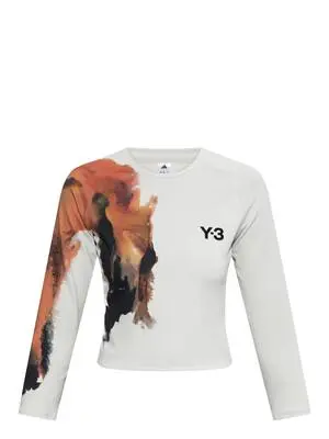 Y3 Logo Top - Cream