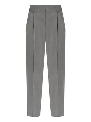VICTORIA BECKHAM Wool Pleated Trousers