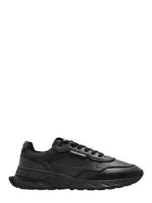 Dsquared2 Sprinter Leather Sneakers - Black
