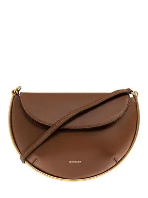 WANDLER Kate Mini Shoulder Bag - Brown