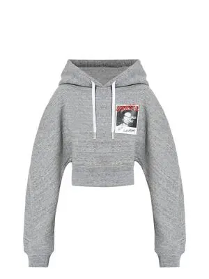 Dsquared2 Cropped Logo Sweatshirt - Grey