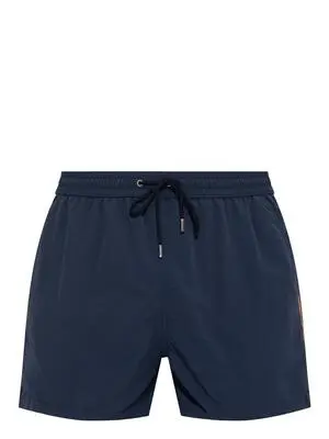 Paul Smith Side-Stripe Swimming Shorts Navy Blue