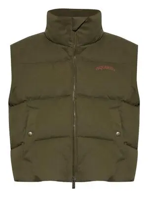 Dsquared2 Quilted Down Vest - Green