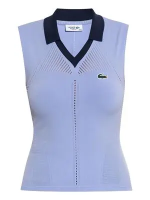 Lacoste Sleeveless Polo - Purple