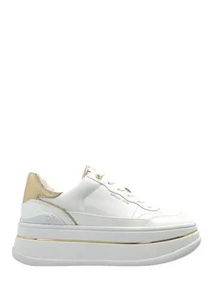 Michael Kors Hayes Platform Sneakers - White