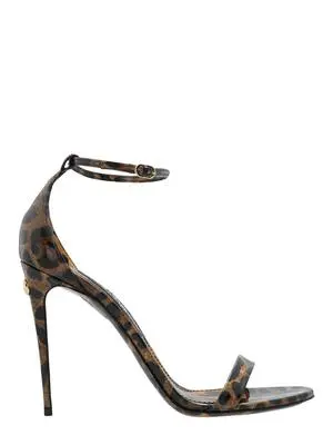 DOLCE & GABBANA Sandals With Animal Motif