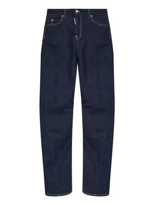 Dsquared2 D2 Twisted Jeans - Navy Blue